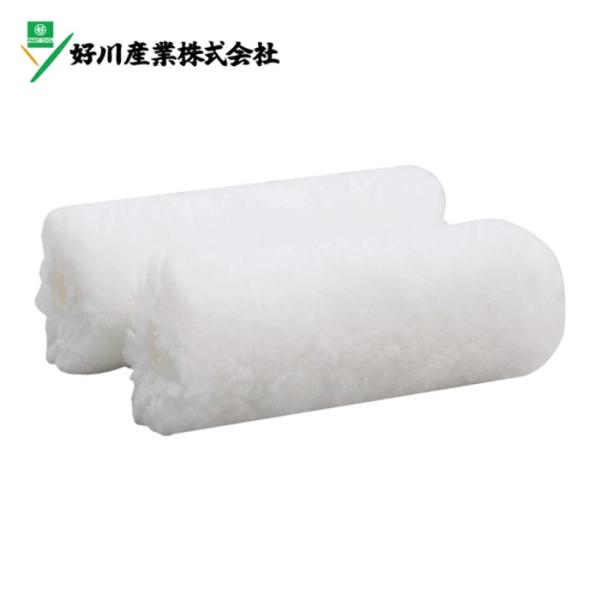 好川産業 ペイントローラー(ミニマムローラー)|特長:吐き出しの軽さと仕上がりの美しさが抜群です。