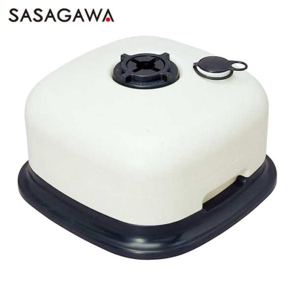 ササガワ 標示旗|特長:倒れにくい独自のフレーム形状です。