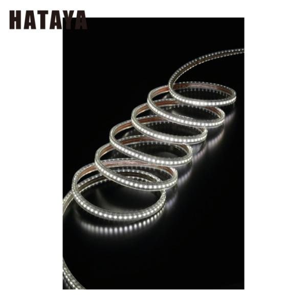 ハタヤ LEDテープライト|特長:最大50mまで連結可能、屈曲に強い優れた耐久性、断線時もメンテナンス可能です。