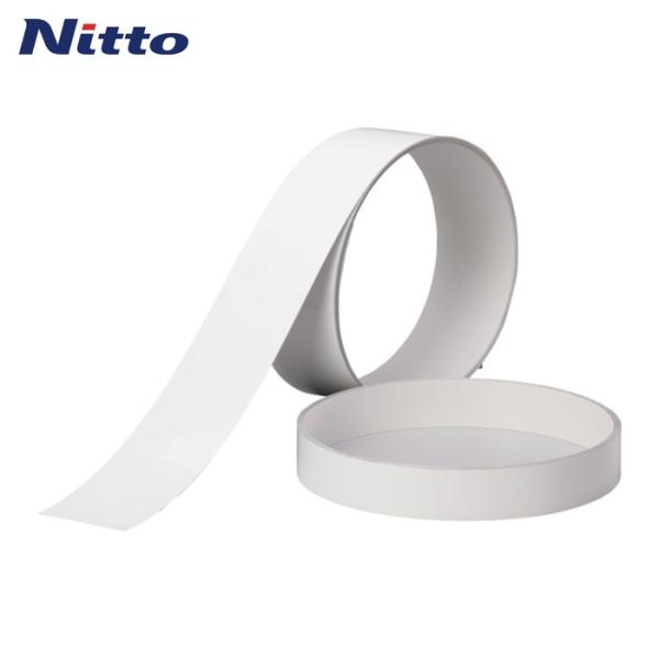 ニトムズ ラインテープ|特長:リフトの通行にも耐える、極めて強靭なラインテープです。 SUSラインテープは、フォークリフト・かご台車等が通る・床面に最適なラインテープです。 屋内用ラインテープです。