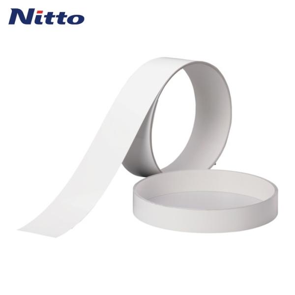 ニトムズ ラインテープ|特長:リフトの通行にも耐える、極めて強靭なラインテープです。 SUSラインテープは、フォークリフト・かご台車等が通る床面に最適なテープです。 屋内用ラインテープです。