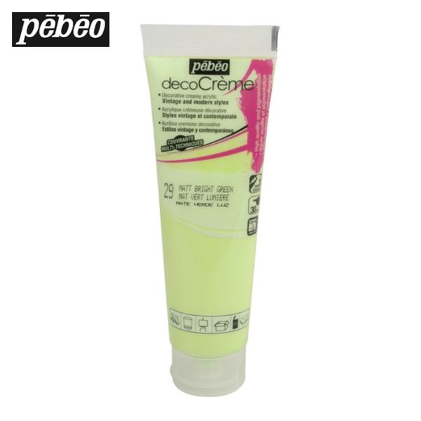Pebeo 多目的塗料|特長:ワンコート(一度塗り)でキレイな仕上りです。 塗布・自然乾燥後、サンドペーパーで磨くとヴィンテージスタイルになります。 高顔料濃度・優れた耐光性があります。