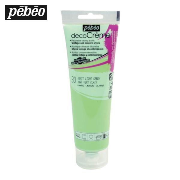 Pebeo 多目的塗料|特長:ワンコート(一度塗り)でキレイな仕上りです。 塗布・自然乾燥後、サンドペーパーで磨くとヴィンテージスタイルになります。 高顔料濃度・優れた耐光性があります。