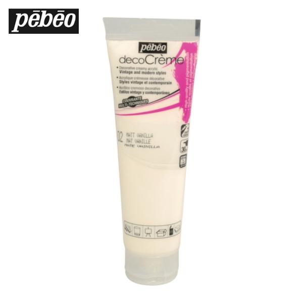 Pebeo 多目的塗料|特長:ワンコート(一度塗り)でキレイな仕上りです。 塗布・自然乾燥後、サンドペーパーで磨くとヴィンテージスタイルになります。 高顔料濃度・優れた耐光性があります。