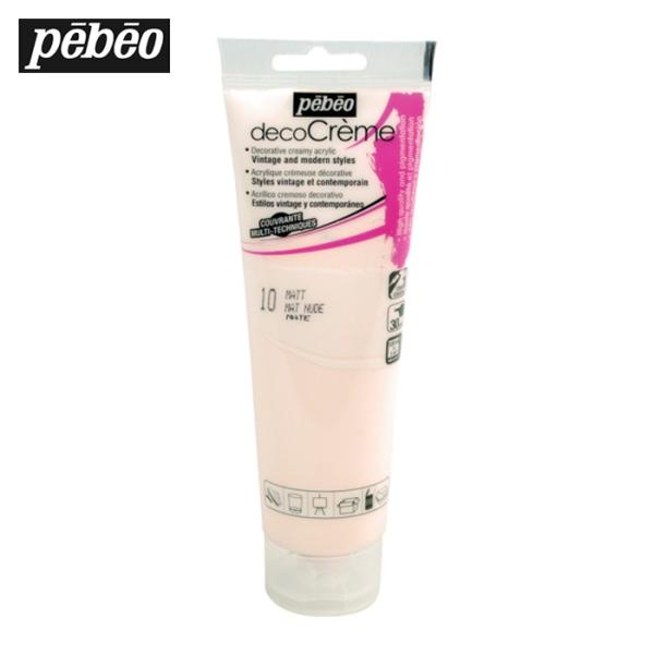 Pebeo 多目的塗料|特長:ワンコート(一度塗り)でキレイな仕上りです。 塗布・自然乾燥後、サンドペーパーで磨くとヴィンテージスタイルになります。 高顔料濃度・優れた耐光性があります。