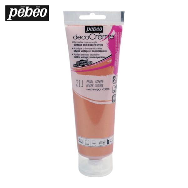 Pebeo 多目的塗料|特長:ワンコート(一度塗り)でキレイな仕上りです。 塗布・自然乾燥後、サンドペーパーで磨くとヴィンテージスタイルになります。 高顔料濃度・優れた耐光性があります。