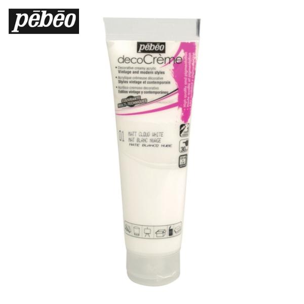 Pebeo 多目的塗料|特長:ワンコート(一度塗り)でキレイな仕上りです。 塗布・自然乾燥後、サンドペーパーで磨くとヴィンテージスタイルになります。 高顔料濃度・優れた耐光性があります。