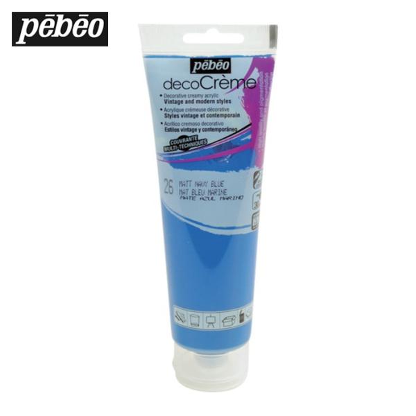 Pebeo 多目的塗料|特長:ワンコート(一度塗り)でキレイな仕上りです。 塗布・自然乾燥後、サンドペーパーで磨くとヴィンテージスタイルになります。 高顔料濃度・優れた耐光性があります。