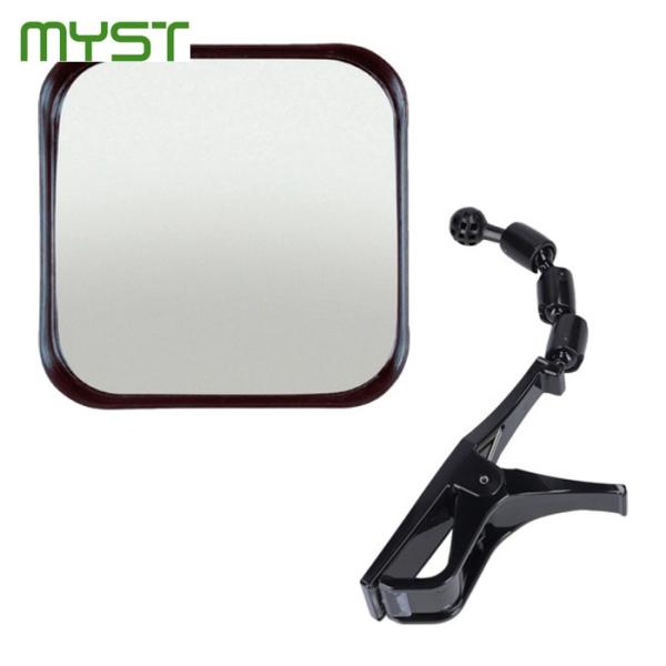 MYST 屋内外両用安全ミラー|特長:ガレージまわりの安全確認・防犯にお使いいただけます。 クリップなので簡単に取り付けできます。 軽くて割れにくい。