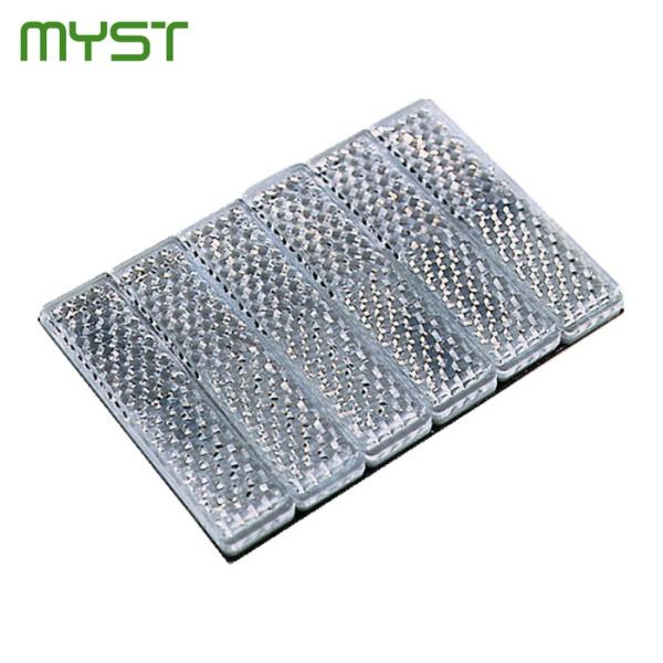 特長●夜間の安全対策商品です。●昼間は蛍光、夜は反射します。●コンクリートに接着可能です。用途●カーポート、門柱、フェンスなどへの危険標示に。自転車、三輪車などの安全目印に。