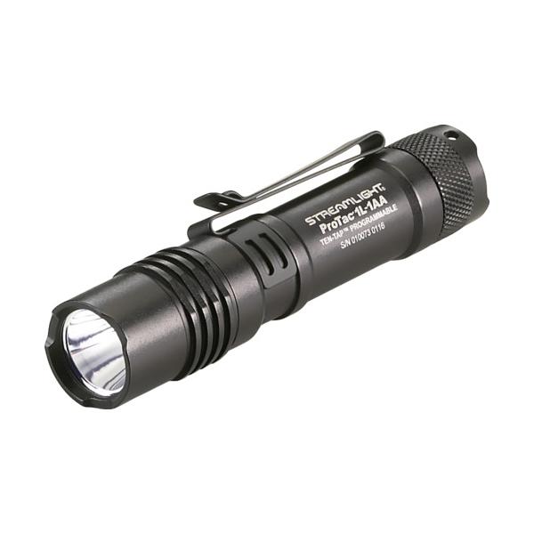 ストリームライト LED懐中電灯(電池式)|特長:高性能プレミアム戦術LEDライトでCR123Aリチウム乾電池1本で作動します。 単3形アルカリ乾電池1本、またh単3形リチウム乾電池1本もアダプター無しで使用できます。
