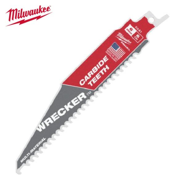 milwaukee セーバーソー替刃|用途:釘入り木材や厚みのある金属の切断、解体作業、PVC管の切断に。