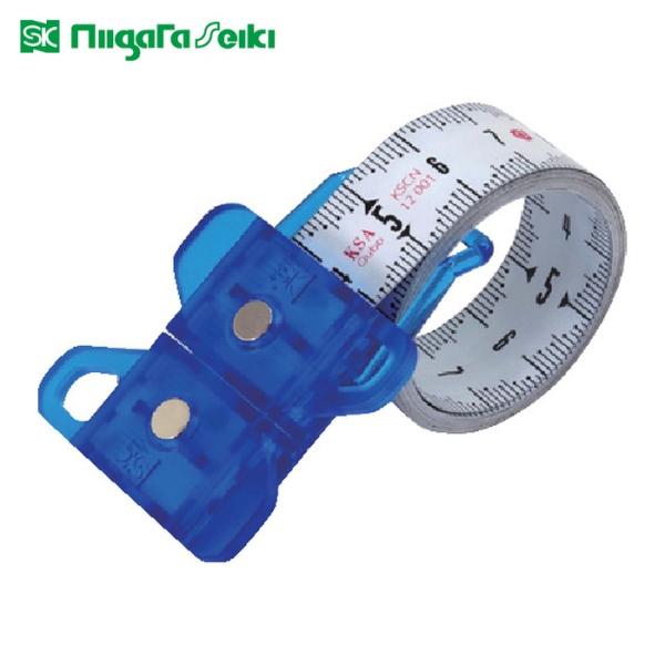 SK コンベックス(特殊タイプ)|特長:本体ケースを省いた最軽量コンベックスです。 従来のコンベックスに比べ、約1/3と軽量化を実現しています。 スライダーには両面マグネット付で鉄骨への吸着が可能です。