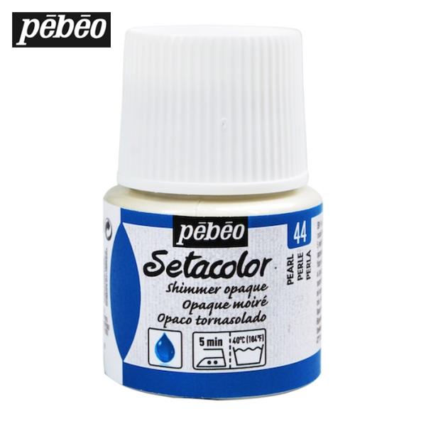 Pebeo 多目的塗料|特長:濃色生地にも発色し、キラキラとした上品な光沢のある不透明色です。