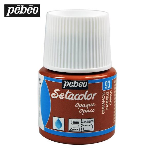 Pebeo 多目的塗料|特長:黒や赤、紫などの濃い色生地にも描けて、鮮やかな発色です。