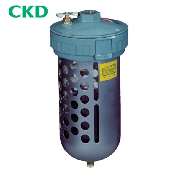 CKD ドレン排出器|特長:空気圧回路中に溜まったドレンを確実に自動排出します。