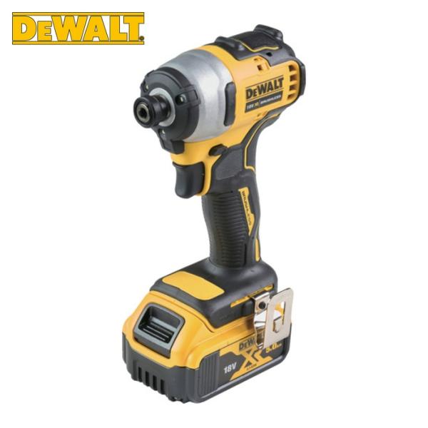 DEWALT 充電インパクトドライバー|特長:圧倒的なパワー・優れた耐久性・人間工学に基づいたデザインを兼ね備えたプロフェッショナルパワーツールです。 0Ah高容量電池・TSTAKキットボックス採用です。 小型・軽量でも190N・mの高トル...
