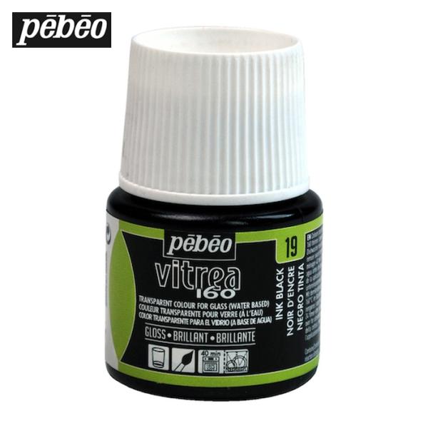 Pebeo 多目的塗料|特長:家庭用オーブンで手軽に焼成でき、ガラス用水性アクリル絵具。