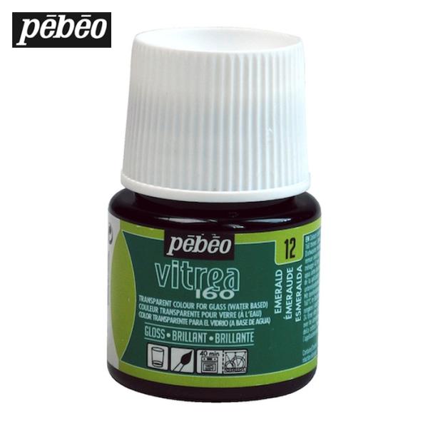 Pebeo 多目的塗料|特長:家庭用オーブンで手軽に焼成でき、ガラス用水性アクリル絵具。