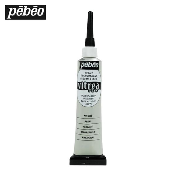 Pebeo 多目的塗料|特長:家庭用オーブンで手軽に焼成でき、ガラス用水性アクリル絵具。
