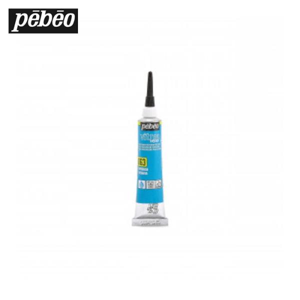 Pebeo 多目的塗料|特長:家庭用オーブンで手軽に焼成でき、ガラス用水性アクリル絵具。