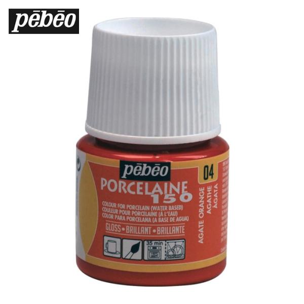 Pebeo 多目的塗料|特長:家庭用オーブンで手軽に焼き付けできる陶器用水性アクリル絵具です。 余熱をせずに、常温の状態で作品をオーブンに入れ、150°Cの低温で35分間焼き付けることによって定着します。 焼付け前であれば、水やアルコールで...