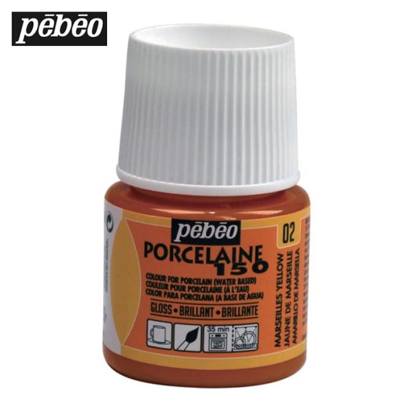 Pebeo 多目的塗料|特長:家庭用オーブンで手軽に焼き付けできる陶器用水性アクリル絵具です。 余熱をせずに、常温の状態で作品をオーブンに入れ、150°Cの低温で35分間焼き付けることによって定着します。 焼付け前であれば、水やアルコールで...