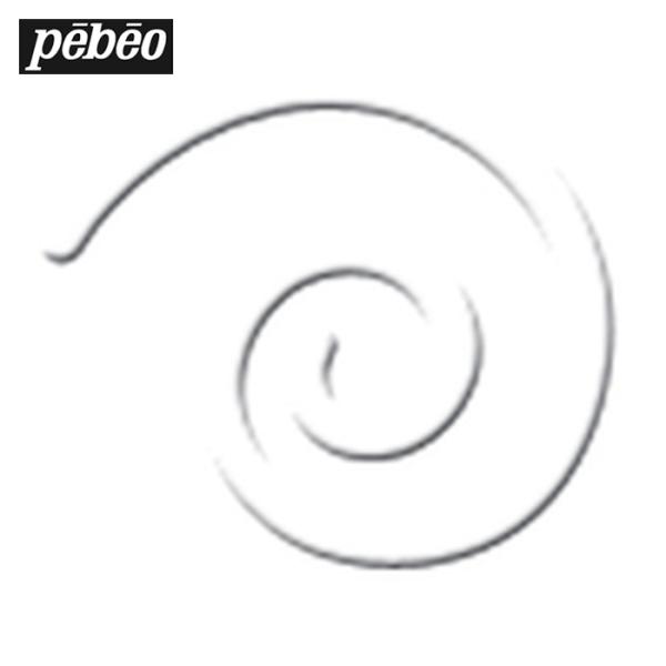 Pebeo 多目的塗料|特長:水性アクリル絵具。 チューブから直接デザインの輪郭線や装飾のドットが描け、乾燥後も盛り上がった仕上がりになります。