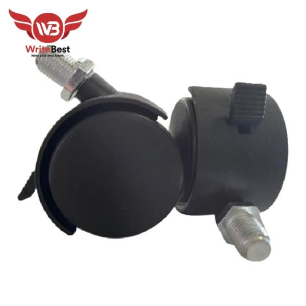 WRITEBEST 移動式回転ホワイトボード|特長:ライトベストのDPS、DF、FC、MC、WPRS、WPZT交換用の自在キャスターストッパー付きです。