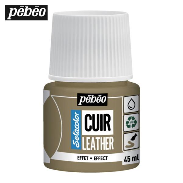 Pebeo 多目的塗料|特長:革・合皮用水性絵の具です。 幅広い色数、スクラッチや摩擦に強く、隠ぺい力(下地を隠す力)にも優れている高品質なペイントです。 ペイントは均一で、最大でも3回の薄塗りで、下地を隠すことができるのも特徴のひとつです。