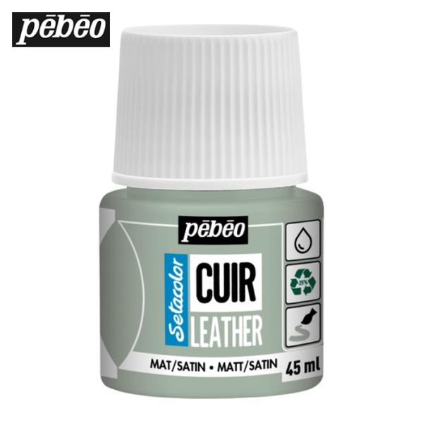 Pebeo 多目的塗料|特長:革・合皮用水性絵の具です。 幅広い色数、スクラッチや摩擦に強く、隠ぺい力(下地を隠す力)にも優れている高品質なペイントです。 ペイントは均一で、最大でも3回の薄塗りで、下地を隠すことができるのも特徴のひとつです。