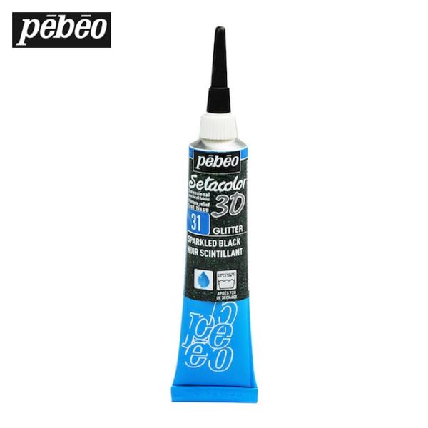 特長●ラメ入りの膨らんだ線やドットが描ける絵具（水性アクリル顔料絵具）●ノズルから直接、塗布面に描くことができ、美しいグリッターの入った盛り上がった線やドットが簡単に描けます。●膨らみのあるラインを描けるのが特徴です。●布以外に、「紙、木、...