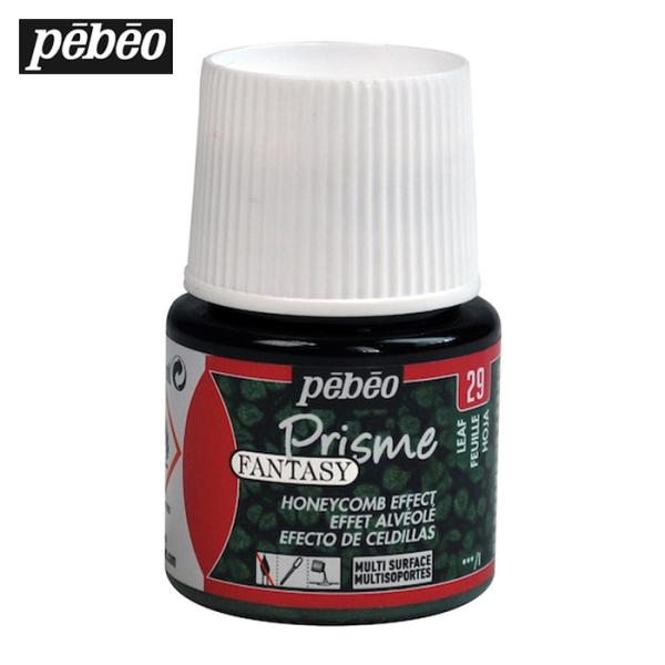 特長●プリズムは絵具が乾燥するにつれて「ハチの巣」模様のような効果が現れる不思議な絵具です。●不透明で艶のある溶剤系絵具。●スポイトや筆を使って塗布することができます。●表面が平らで水平な素材（金属、木、陶磁器、キャンバス、ガラス、テラコッ...