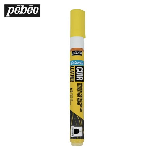 Pebeo 多目的塗料|特長:革・合皮用水性マーカーです。 マーカーは0。 7mm極細ペン先で、初心者の方でも革・合皮の製品のカスタマイズが手軽にできます。