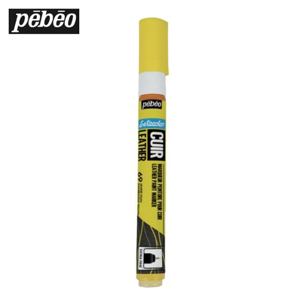 Pebeo 蛍光塗料|特長:革・合皮用水性マーカーです。 マーカー は0。 7mm極細ペン先で、初心者の方でも革・合皮の製品のカスタマイズが手軽にできます。