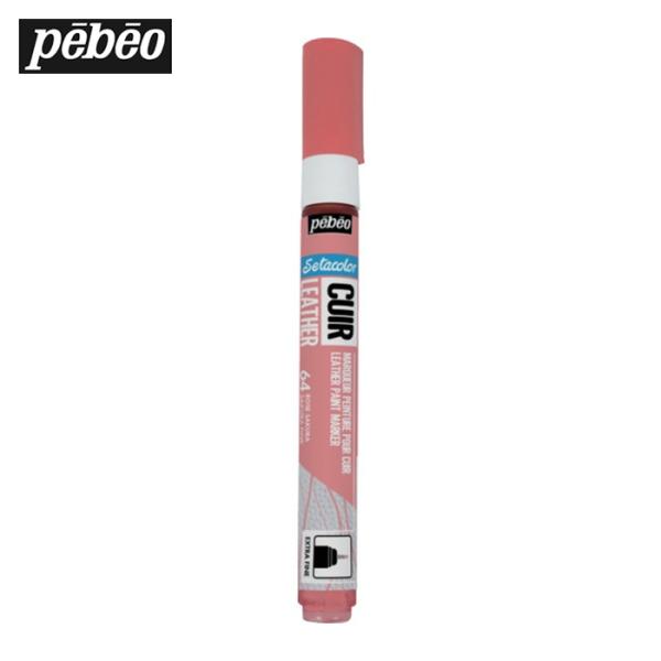 Pebeo 多目的塗料|特長:革・合皮用水性マーカーです。 マーカーは0。 7mm極細ペン先で、初心者の方でも革・合皮の製品のカスタマイズが手軽にできます。
