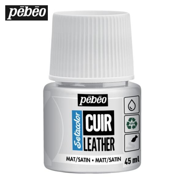 Pebeo 多目的塗料|特長:革・合皮用水性絵の具です。 幅広い色数、スクラッチや摩擦に強く、隠ぺい力(下地を隠す力)にも優れている高品質なペイントです。 ペイントは均一で、最大でも3回の薄塗りで、下地を隠すことができるのも特徴のひとつです。