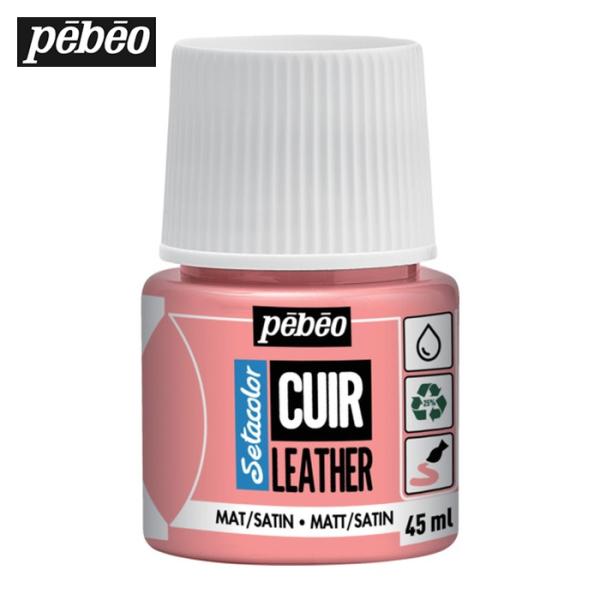 Pebeo 多目的塗料|特長:セタカラーレザーは、革や合皮製品のカスタマイズや補修用として開発されました。 幅広い色数、スクラッチや摩擦に強く、隠ぺい力(下地を隠す力)にも優れている高品質なペイントです。 ペイントは均一で、最大でも3回の薄...