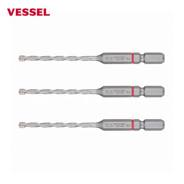 特長●両刃２枚刃で切削の負荷を分散し高耐久。●マルチタイプで様々な被削材の穿孔が可能。●クッションリングでサイズを色分け。用途●モルタル、ブロック、ALC、石膏ボード、　鉄板などの穴開け