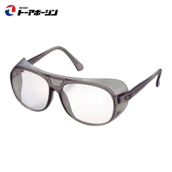 TOA BOJIN 二眼型保護メガネ(フレームタイプ)|特長:状況によって各種レンズを選択できるスタンダードアイカップJISメガネです。
