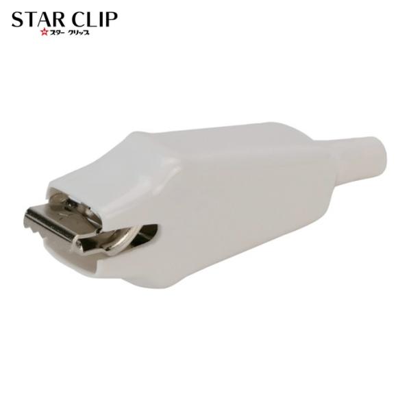 STAR CLIP クリップ|特長:くわえる力が強く、安全・正確・迅速に電路の接続ができます。 ビニールカバーは、クリップの口が大きく開く様に切り欠きを入れています。