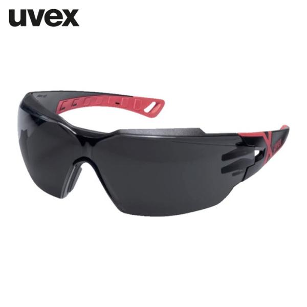 UVEX 遮光メガネ(ガス溶接作業用)|特長:780nmから1000000nmの範囲の赤外線(IR A、IR B、IR C)をフィルタリングします。 ガラスを溶かす現場や溶接、金属を高温で加熱・溶融する現場で発生する強い赤外線や紫外線をカッ...