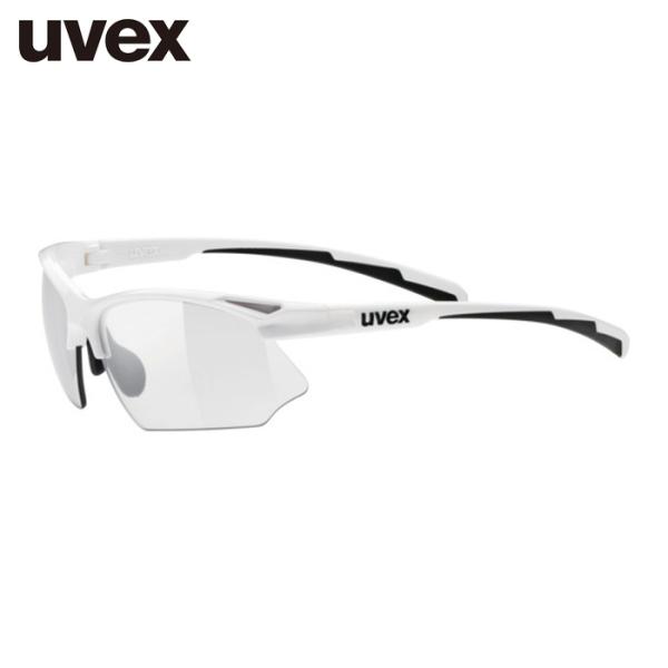 UVEX 機能グラス(サングラス)|特長:紫外線に反応し自動的に明暗変化する調光レンズです。 レンズ内側には曇り止めコーティングが施されています。 調整可能なノーズパッドにより快適なフィッティングが得られます。