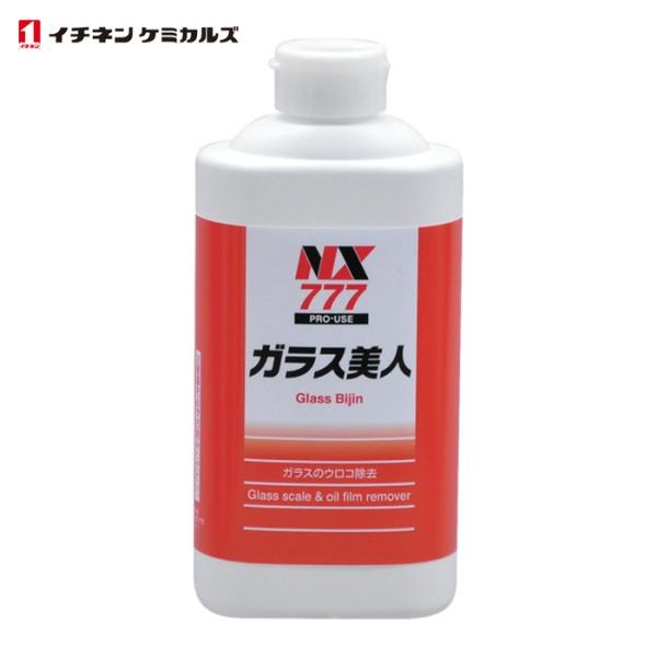 イチネンケミカルズ ガラス用クリーナー|特長:ガラスのウロコ、油膜除去剤です。 洗車しても取れないガラス面についたウロコ(無機スケール)を強力に除去します。 頑固な油膜も簡単に除去できます。