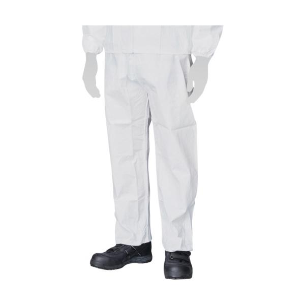 日光物産 使い捨て保護服|特長:水や油に強い防水透湿フィルムが液体や微粒子の浸入を防ぎ、優れた透湿性でムレを軽減します。 動きやすいセパレートタイプです。 便利なポケット付きです。