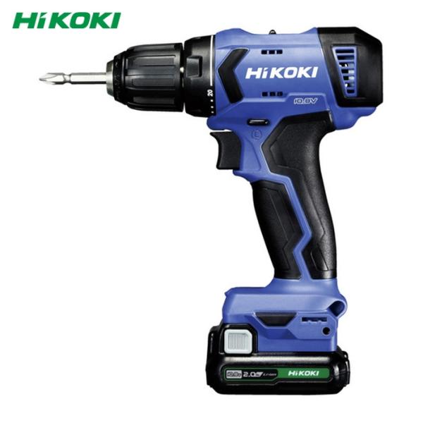 HiKOKI 充電ドリルドライバー|特長:8Vリチウムイオン電池対応品です。