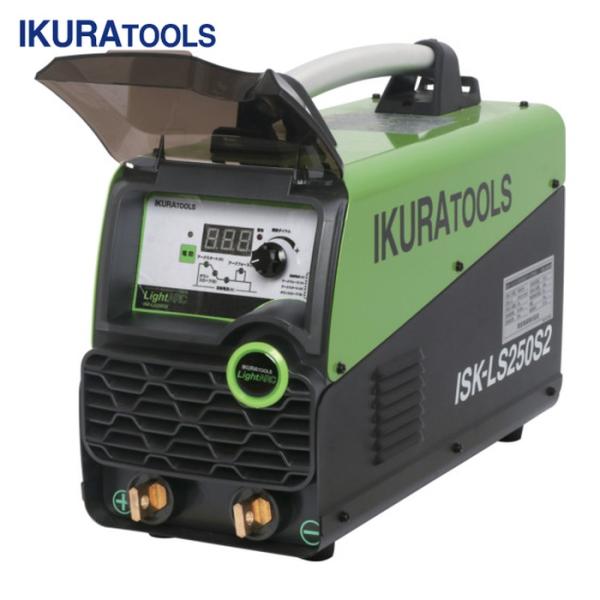 育良 ポータブルアーク溶接機|特長:小型・軽量ですが、確かな溶接作業を実現しました。 現場溶接に最適。 従来機から基板に防塵・防湿コーティングを施し、耐久性をアップしました。