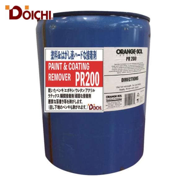 Dоichi 塗膜はく離剤|特長:天然オレンジオイル使用でRohs2指令準拠で人体と環境に安全です。 PRTR法・労働安全衛生法・毒物及び劇物取締法に該当する化学物質を不使用でありながら、油・塗料・接着剤を簡単に溶解、除去します。 有毒ガス...