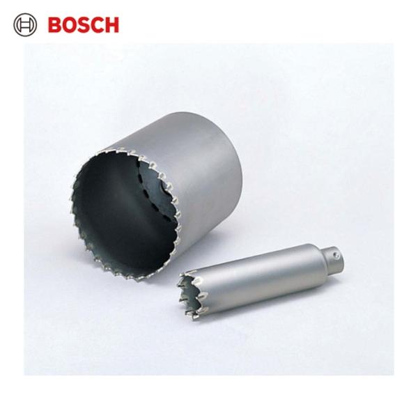ボッシュ 替刃式コアドリル|特長:独自の刃先角度で振動ドリルの打撃力、回転力を有効に伝達します。 被削材表面のひび割れを防止し、きれいな穴あけが可能です。
