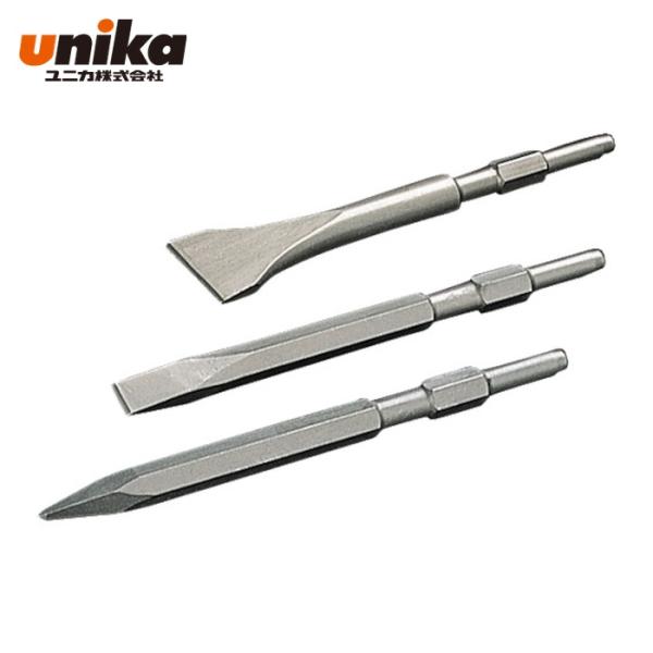 UNIKA コンクリートドリル(SDSplusシャンク)|特長:磨耗が少なく、長時間の使用にも無理なく対応できます。 耐久性に優れた刃先により、常にパワフルな破砕力を発揮します。